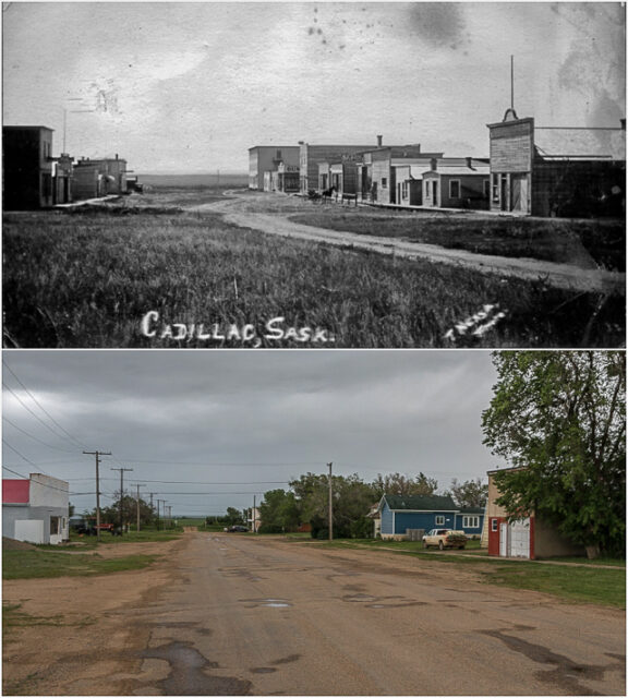 Downtown Cadillac SK ~110 Years Apart | Then And Now
