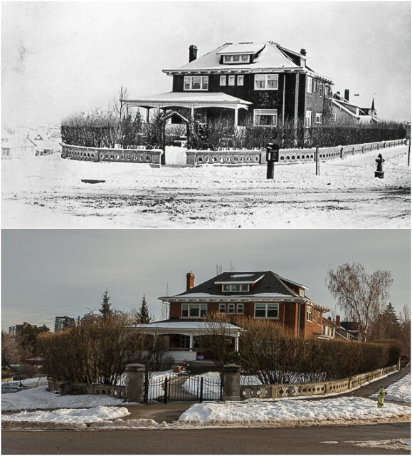 Venini House Scarboro Calgary 1928 & 2024 | Then And Now